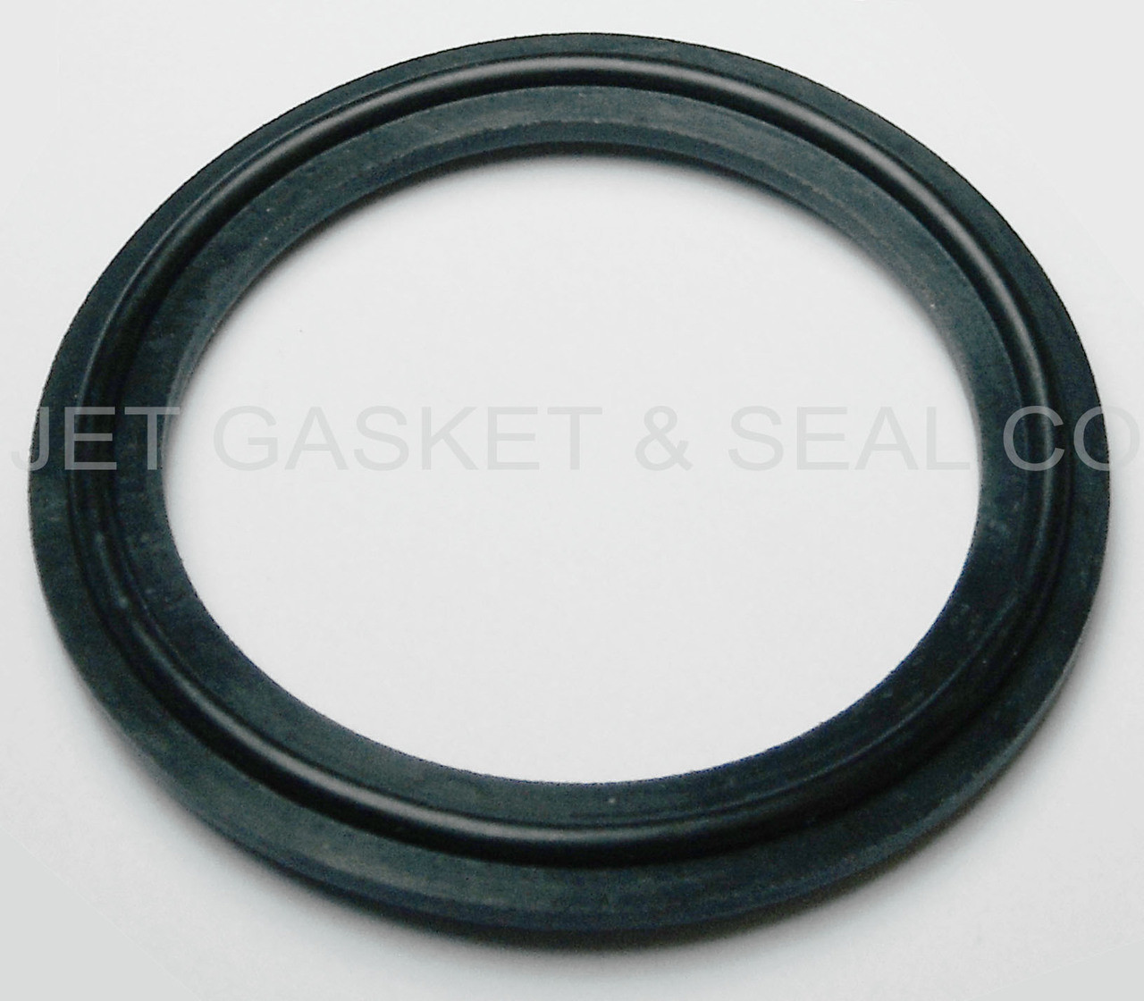 4" Black Buna Metal Detectable Tri-Clamp Gasket - Brewery Gaskets