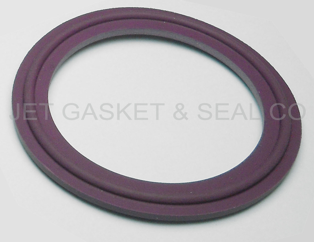 4" Purple Buna Metal Detectable Tri-Clamp Gasket - Brewery Gaskets