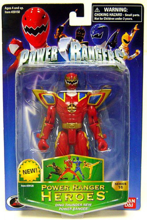 Power Rangers Heros Dino Thunder Series 16 New Ranger Action Figure ...