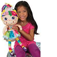 FlipZee Girls Zandy Candy Plush Doll Jay at Play - ToyWiz