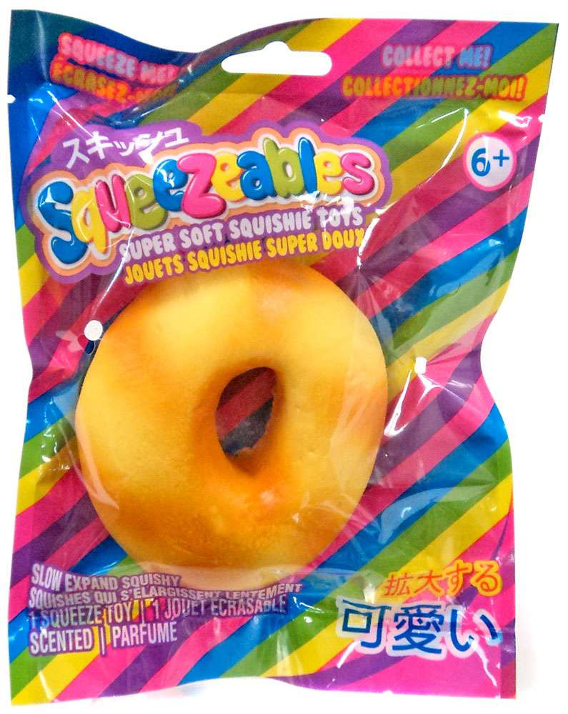 Squeezeables Series 1 Bagel Squeeze Toy License to Play - ToyWiz