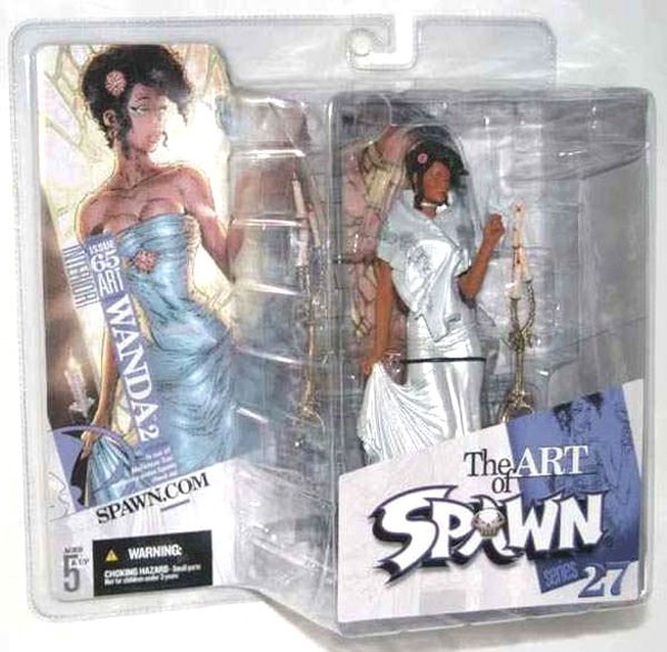 McFarlane Toys Spawn Series 27 The Art of Spawn Wanda 2 Action Figure ...