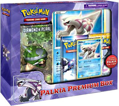 Pokemon Diamond Pearl Palkia Premium Box 2 Booster Packs, Deck, Promo ...