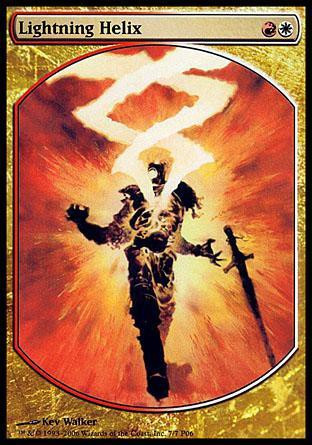 Magic The Gathering Textless Player Rewards Single Card Promo Lightning ...