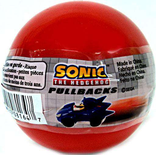 Sonic The Hedgehog Gacha Blind Pack Pull Back Car Red Bubble TOMY, Inc ...