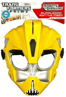 Transformers Prime Robots in Disguise Bumblebee Battle Mask Roleplay ...