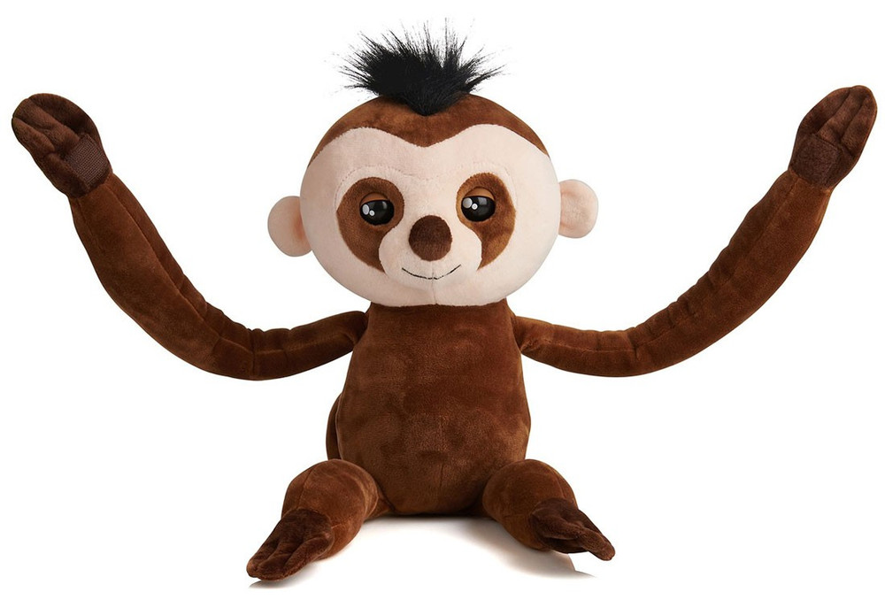 Fingerlings HUGS Kingsley Plush with Sound Monkey WowWee - ToyWiz