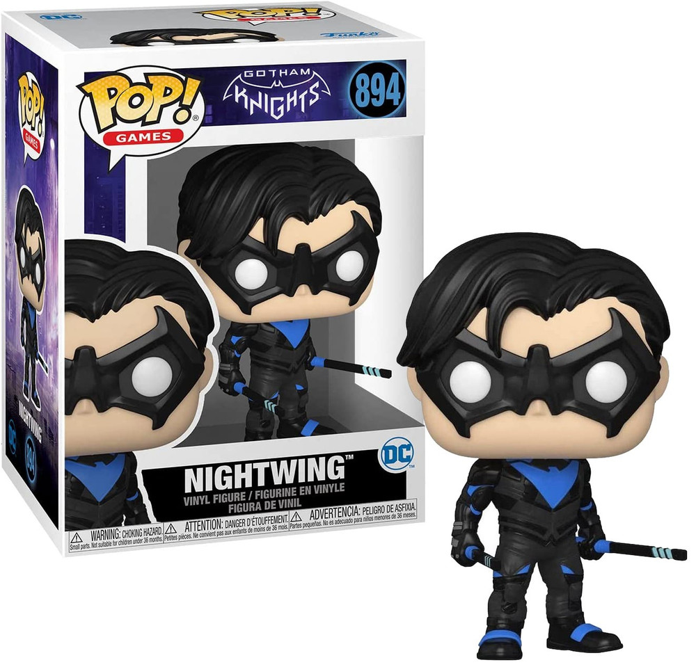 Funko DC Gotham Knights POP Games Nightwing Vinyl Figure 894 - ToyWiz