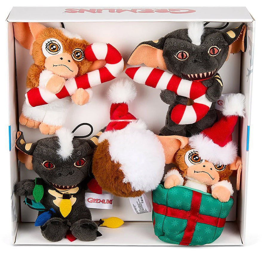 Gremlins Plush Holiday Ornaments Gizmo, Gizmo Gift, Stripe, Stripe with ...