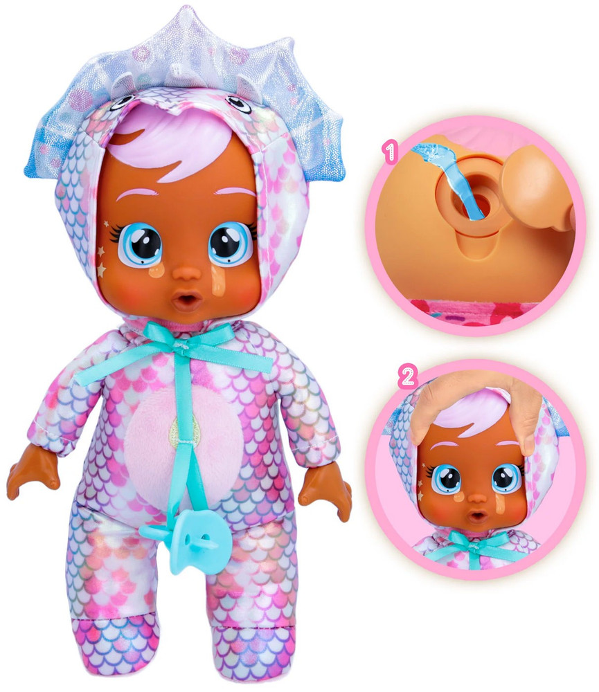 Cry Babies Tiny Cuddles Dinos Phoebe 10 Plush Figure IMC Toys - ToyWiz