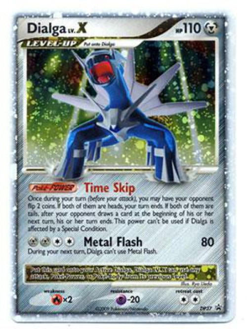 Pokemon Trading Card Game Promo Single Card Ultra Rare Holo LV.X Dialga ...