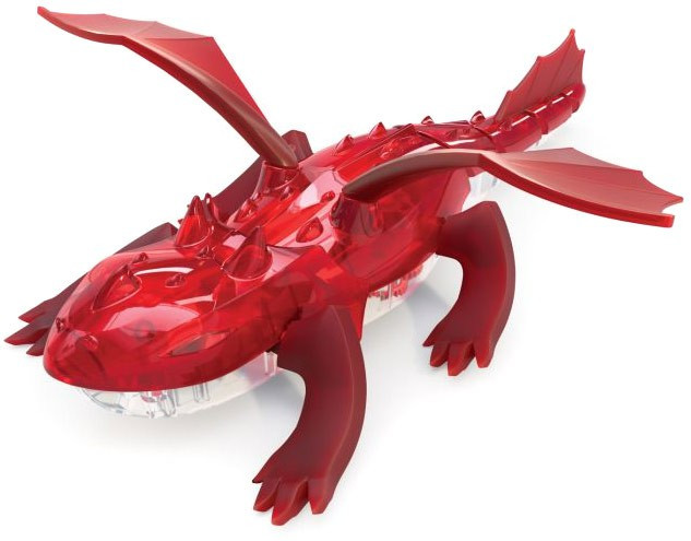 Hexbug Micro Robotic Creatures Single Figure Dragon Red - ToyWiz