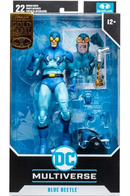 McFarlane Toys DC Blue Beetle Movie Gold Label Collection Blue Beetle ...