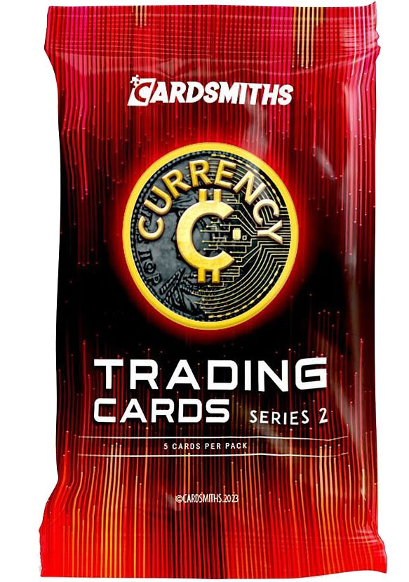 Currency Series 2 Trading Card Pack 5 Cards Cardsmiths - ToyWiz