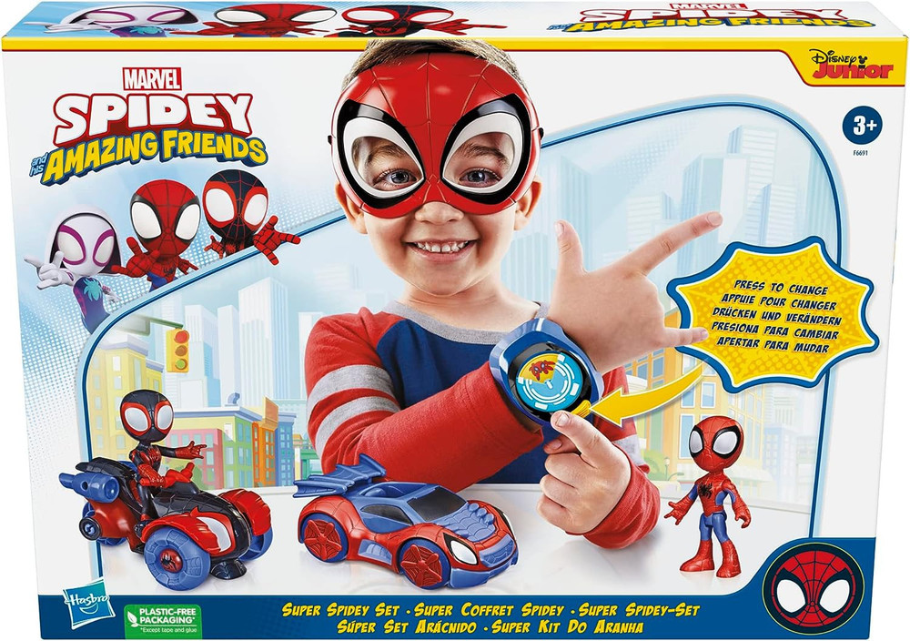Marvel Spidey His Amazing Friends Super Spidey Play Set Hasbro - ToyWiz