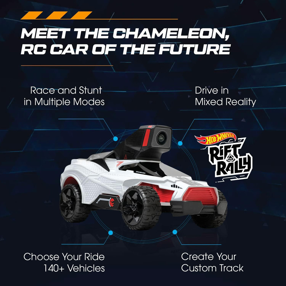 Hot Wheels Rift Rally 110 RC Vehicle Chameleon RC Supercar Standard ...