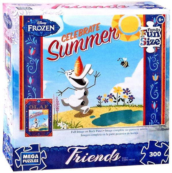 Disney Frozen Olaf Celebrate Summer 300 Pieces Puzzle 300 Pieces Mega ...