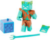 Minecraft Comic Maker Drowned 3.25 Action Figure Mattel Toys - ToyWiz