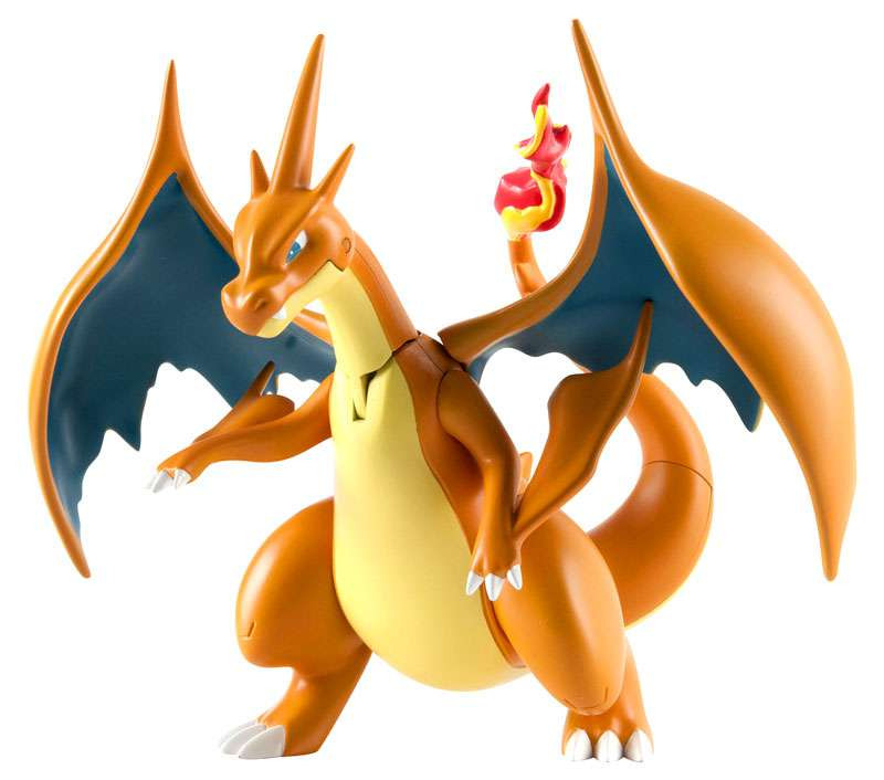 Pokemon Battle Action Mega Charizard Y 6 Large Figure Tomy - ToyWiz