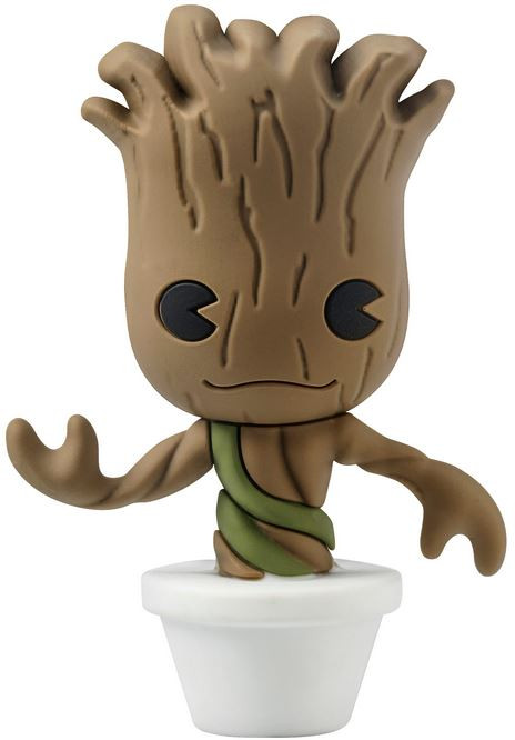 Funko Marvel Studios 10 POP Marvel Groot Vinyl Bobble Head 378 Gold ...