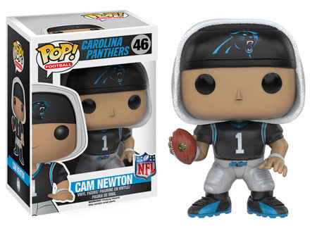 Funko NFL Carolina Panthers POP Sports Football Cam Newton Vinyl Figure ...