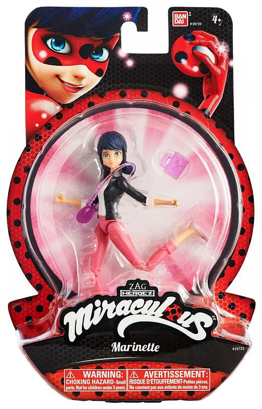 Zag Heroez Miraculous Tales of Ladybug Cat Noir Marinette 5.5 Action ...