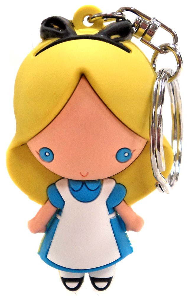Disney 3D Figural Keychain Disney Series 3 Alice Key Ring Loose ...