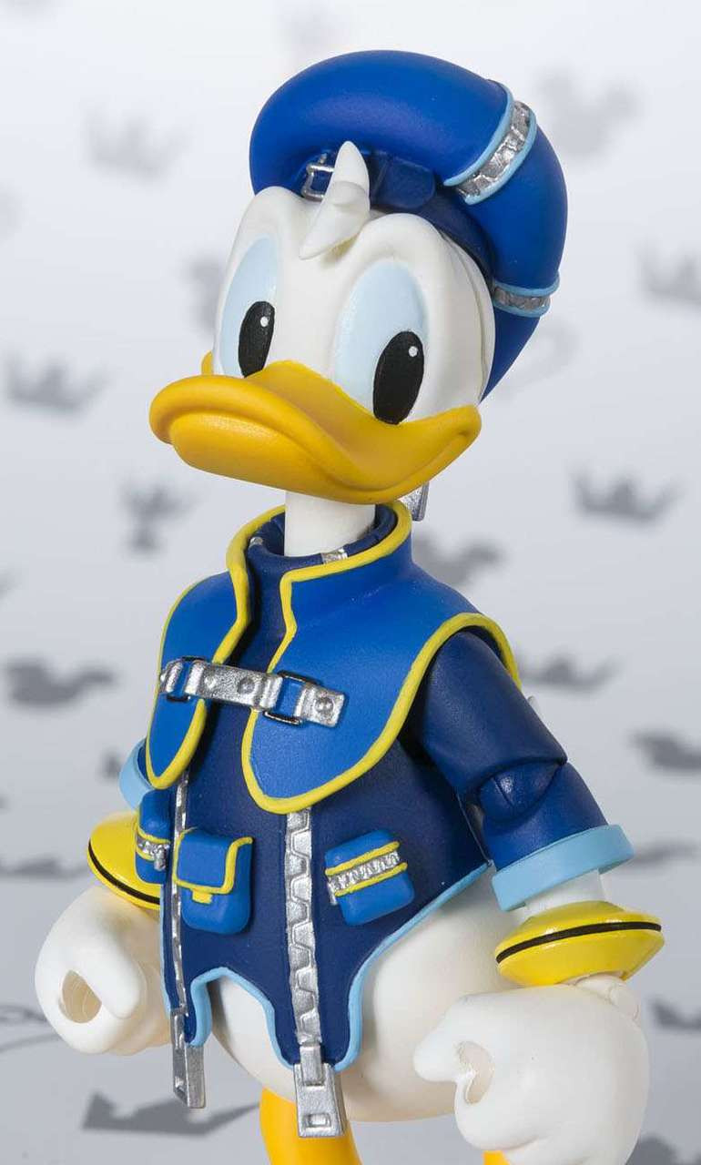 Disney Kingdom Hearts II S.H. Figuarts Donald Duck 3.1 Action Figure ...