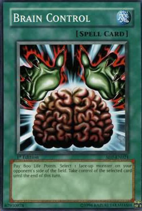 YuGiOh Structure Deck Invincible Fortress Single Card Common Brain ...