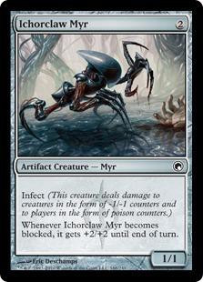 Magic The Gathering Scars of Mirrodin Single Card Common Tainted Strike ...