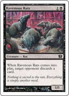 Magic The Gathering 2013 Core Set Single Card Common Ravenous Rats 106 ...