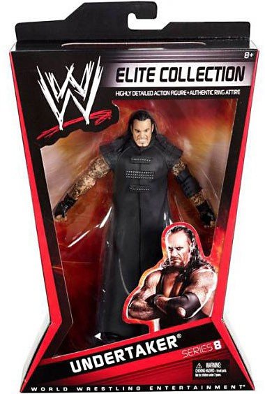 WWE Wrestling Elite Collection Series 8 Undertaker Action Figure Mattel ...