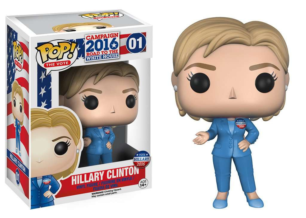 Funko Political Pop The Vote Hillary Clinton Vinyl Figure 01 - ToyWiz