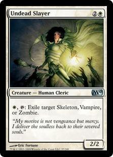 Magic The Gathering 2010 Core Set Single Card Uncommon Undead Slayer 37 ...