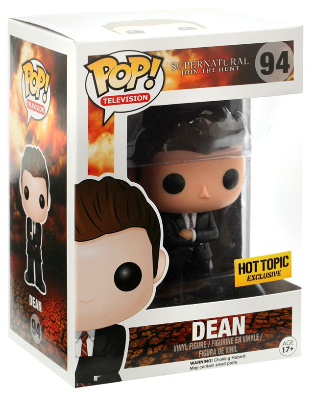 Funko Supernatural POP TV Dean Exclusive Vinyl Figure 94 Exclusive - ToyWiz