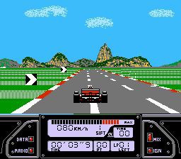 Nintendo NES Al Unser Jr. Turbo Racing Video Game Cartridge Played ...