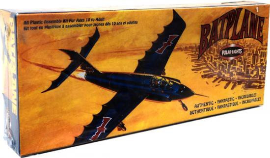 Batman Batplane Model Kit Polar Lights - ToyWiz