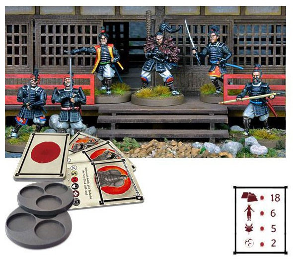 Test of Honour Ronin Masterless Samurai Miniatures Warlord Games - ToyWiz