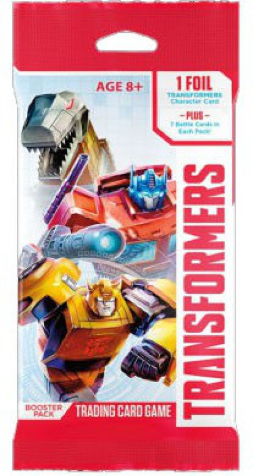Transformers Trading Card Game Base Set Booster Pack 8 Cards Wizards of ...