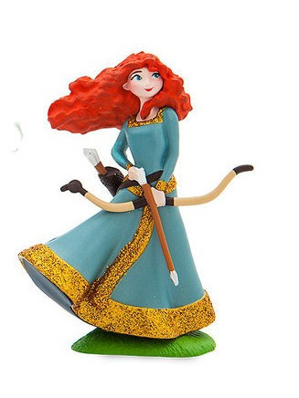 Disney Princess Brave Merida with Bow Exclusive 3 PVC Figure Glitter ...