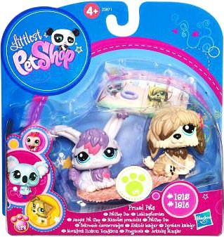 Littlest Pet Shop Prized Pet Series 1 Bunny Sheep Dog Figure Hasbro ...
