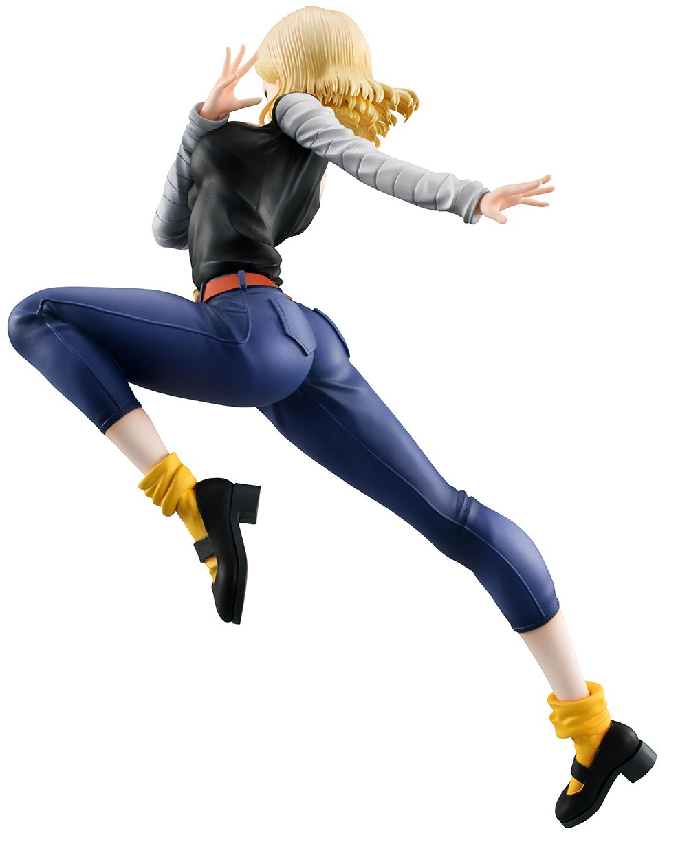 Dragon Ball Z Dragon Ball Gals Android 18 8 PVC Figure Statue Megahouse ...