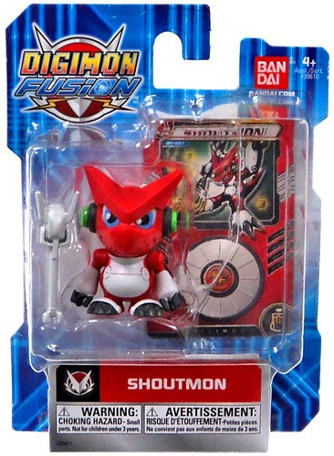 Digimon Fusion Shoutmon Action Figure Bandai America - ToyWiz