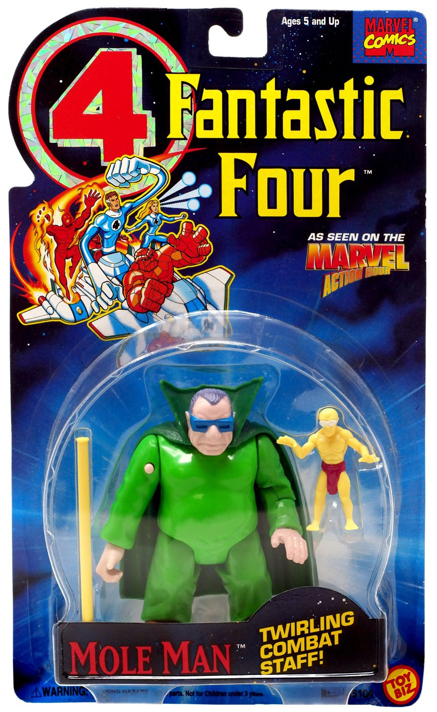 Marvel Fantastic Four Mole Man Action Figure Toy Biz - ToyWiz