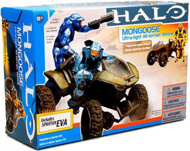 McFarlane Toys Halo Deluxe Mongoose Action Figure Vehicle Spartan EVA ...