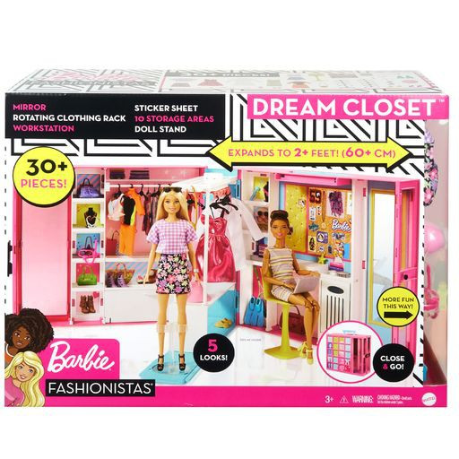 Barbie Dream Closet Play Set Mattel - ToyWiz
