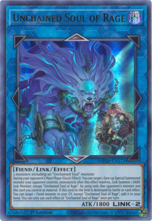 YuGiOh 2020 Tin of Lost Memories Single Card Ultra Rare Unchained Soul ...