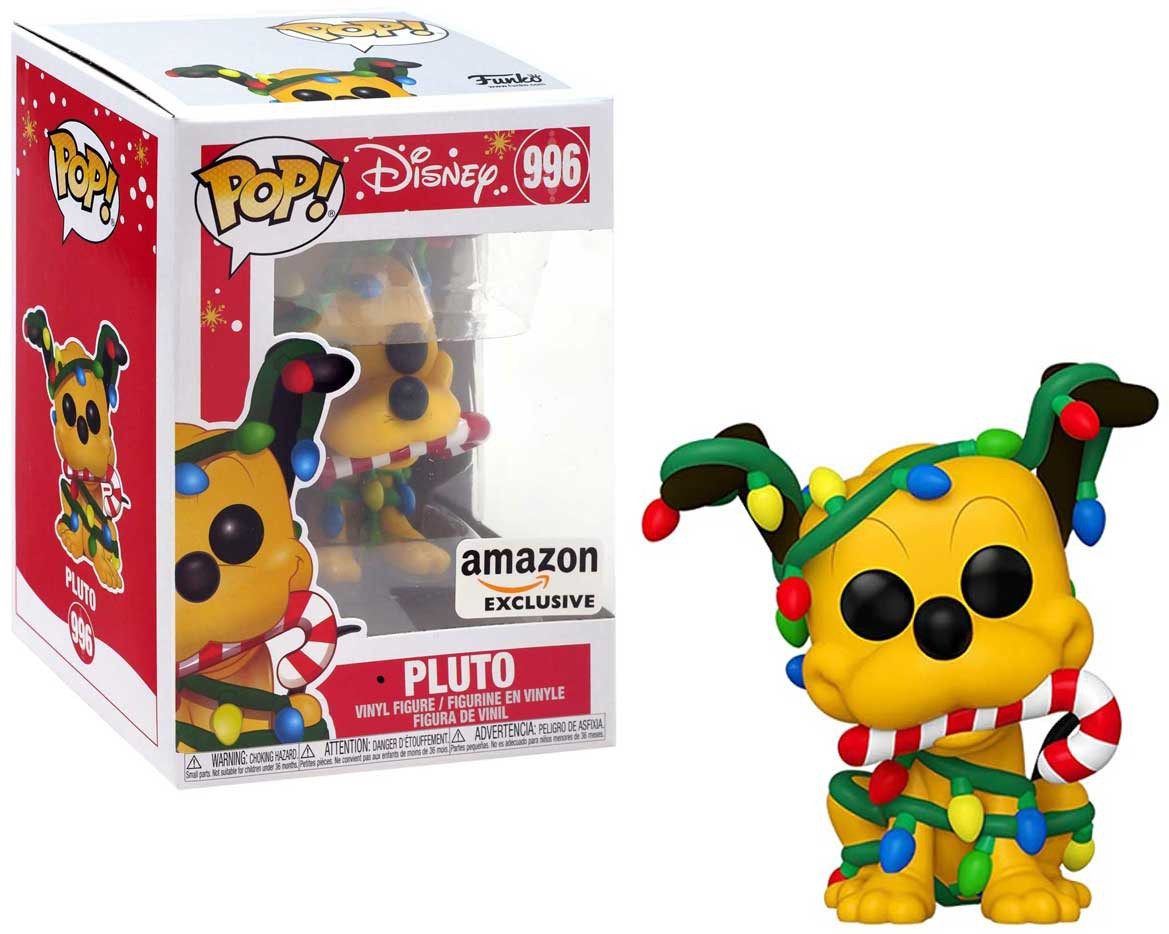 Funko Disney POP Disney Holiday Pluto Exclusive Vinyl Figure 996 ...