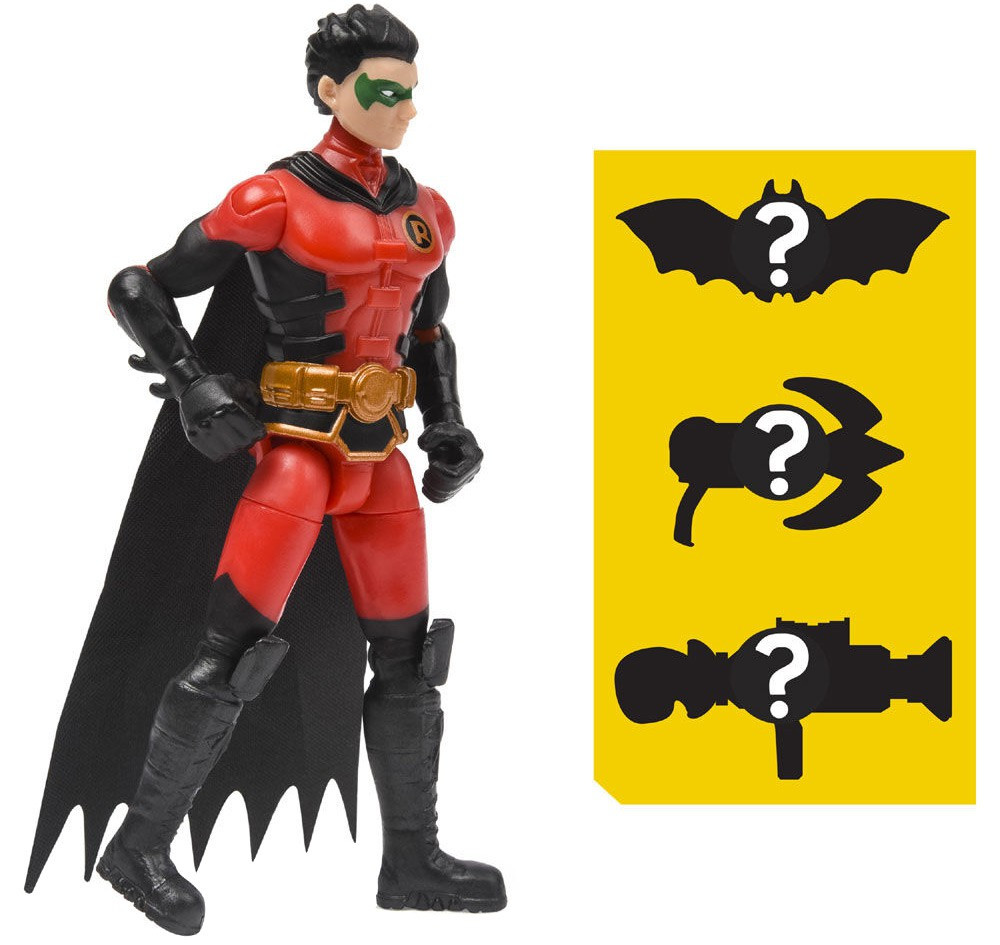 DC Batman The Caped Crusader Robin 4 Action Figure Spin Master - ToyWiz