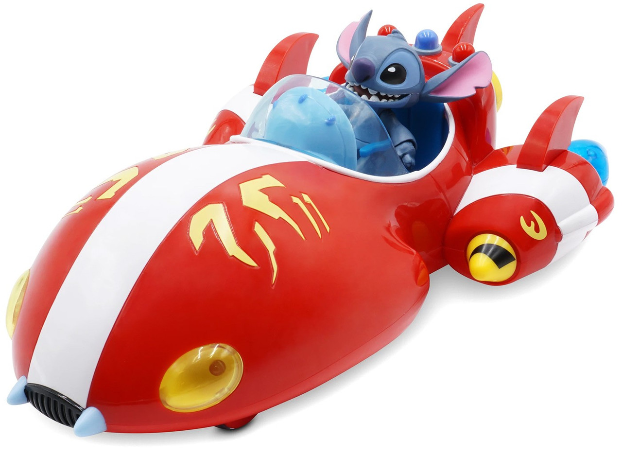 Disney Lilo Stitch Toybox Stitch Rocket Ship Exclusive Vehicle Action ...